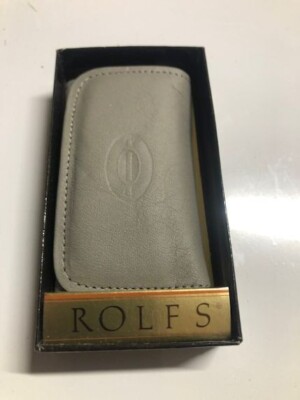 Vintage Rolfs Key Caddy Gray Cowhide Key Kaddy Case New in Box. 24 | eBay