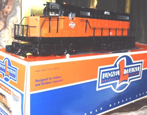 G Scale Model Diesel Engine Milwaukee Railroad GP 20 by Lionel Trains ...