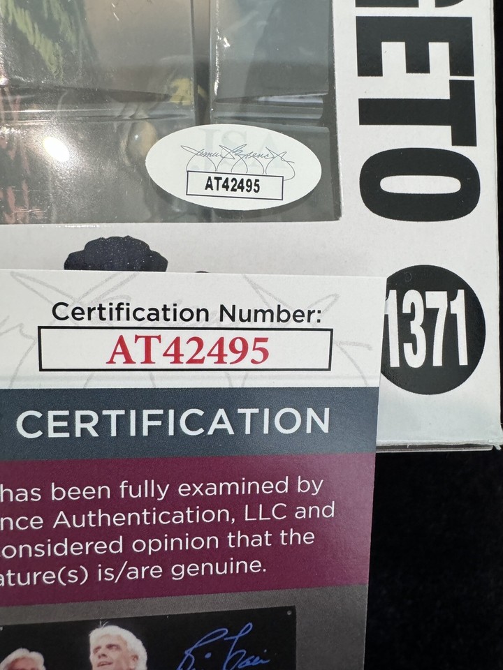 Lex Lang Signed Jujutsu Kaisen Suguru Geto Funko 1371 JSA COA ...