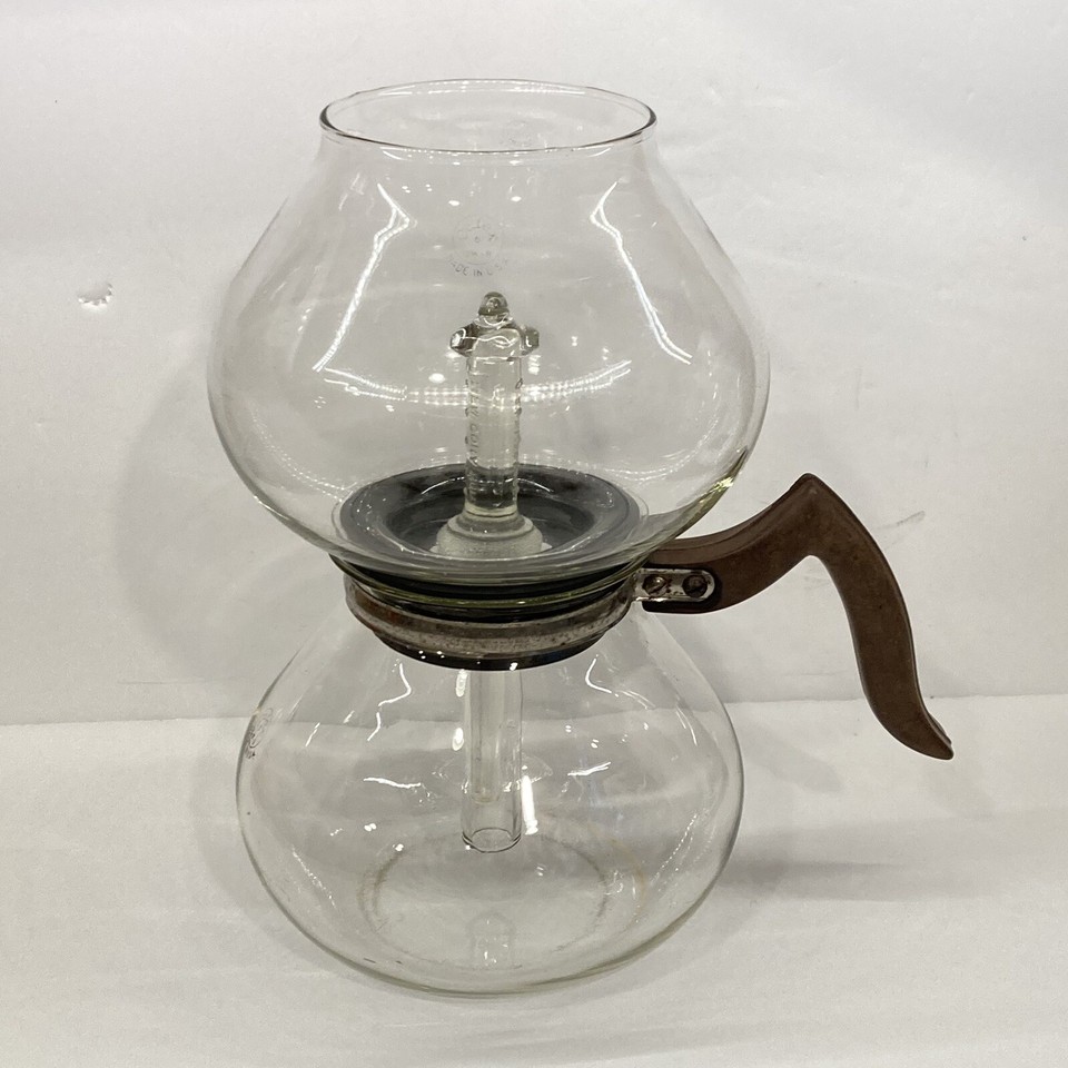 Vintage Pyrex Cafex 5 Cup Coffee Siphon Vacuum Pot LW-8 Cory Rod HTF | eBay