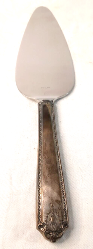 Pie Cake Server Sterling Silver Patina on Handle Vintage Elegant ...