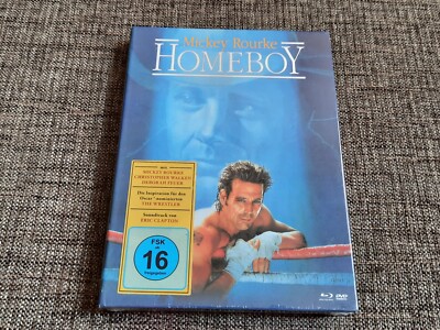 HOMEBOY 1988 Limited 2-Disc Blu-Ray + DVD Mediabook Digibook Mickey ...