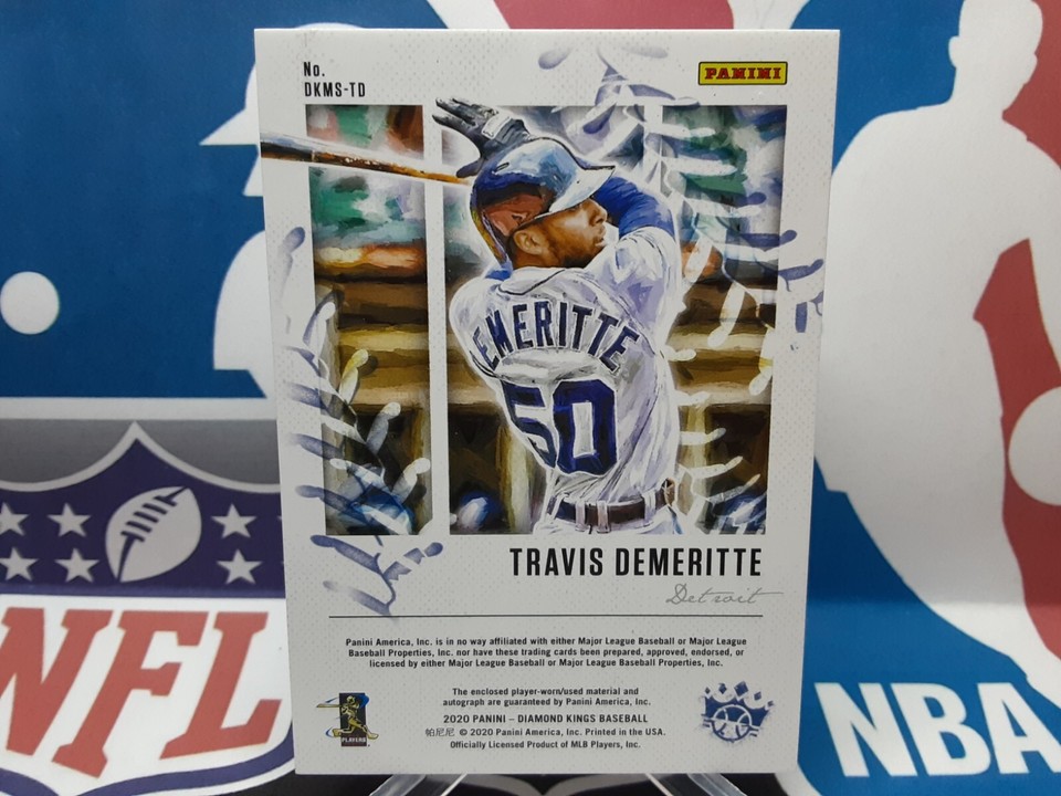⚾️2020 Panini Diamond Kings Relic Auto Travis Demeritte #DKMS-TD | eBay