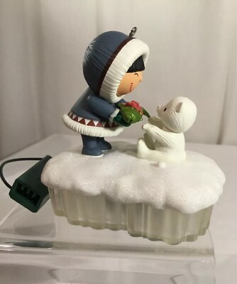 Hallmark 2015 Keepsake Ornament Frosty Friends A Fish For Christmas | eBay