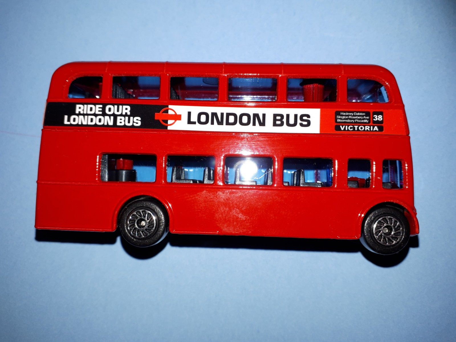 MANGLEY SCENICS LONDON BUS die cast model NEW BOXED approx 1/100th ...