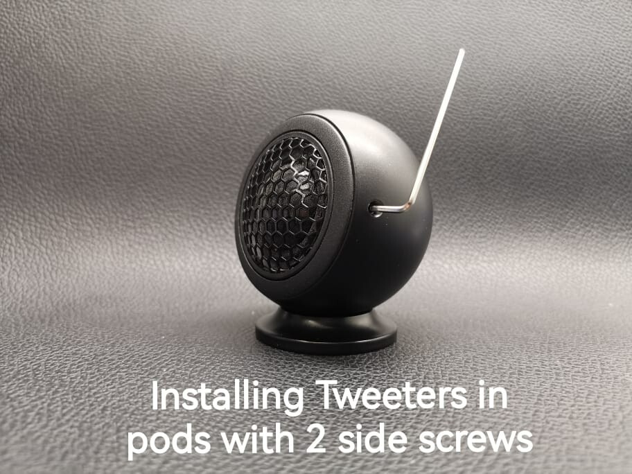 Focal TAM, Aluminium Pods for Tweeters Focal TAM... | eBay