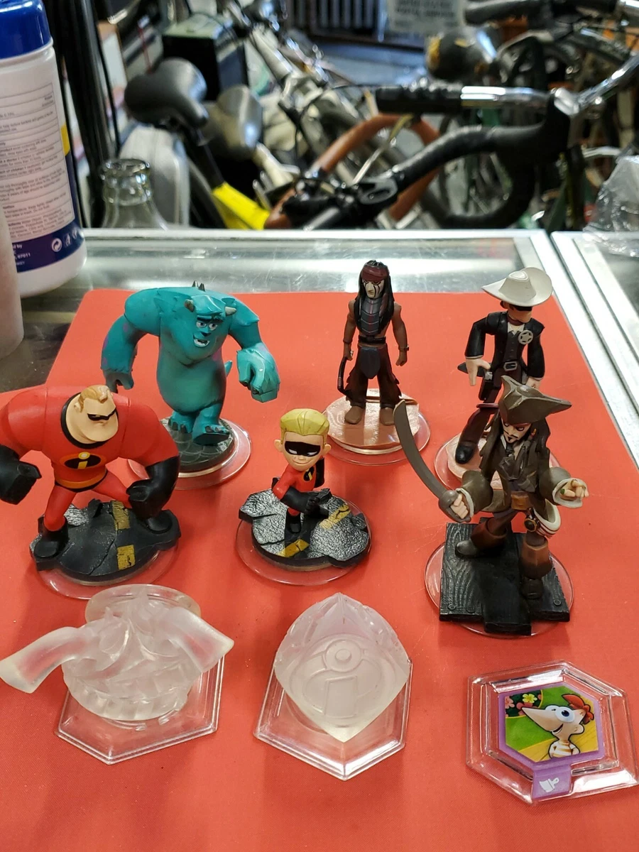 Disney Infinity Crystal Figures