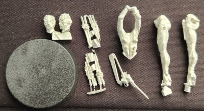 Games Workshop Warhammer 40k Inquisitor Sevora Assassin OOP bare metal ...