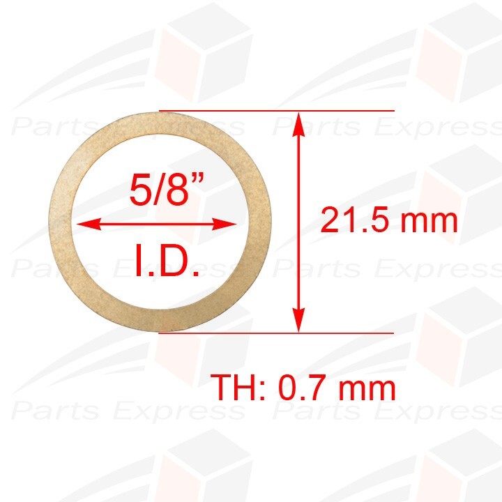 Steamer Sight Glass Parts 5/8" ID Gaskets, Washers, Nuts Steam Service ...