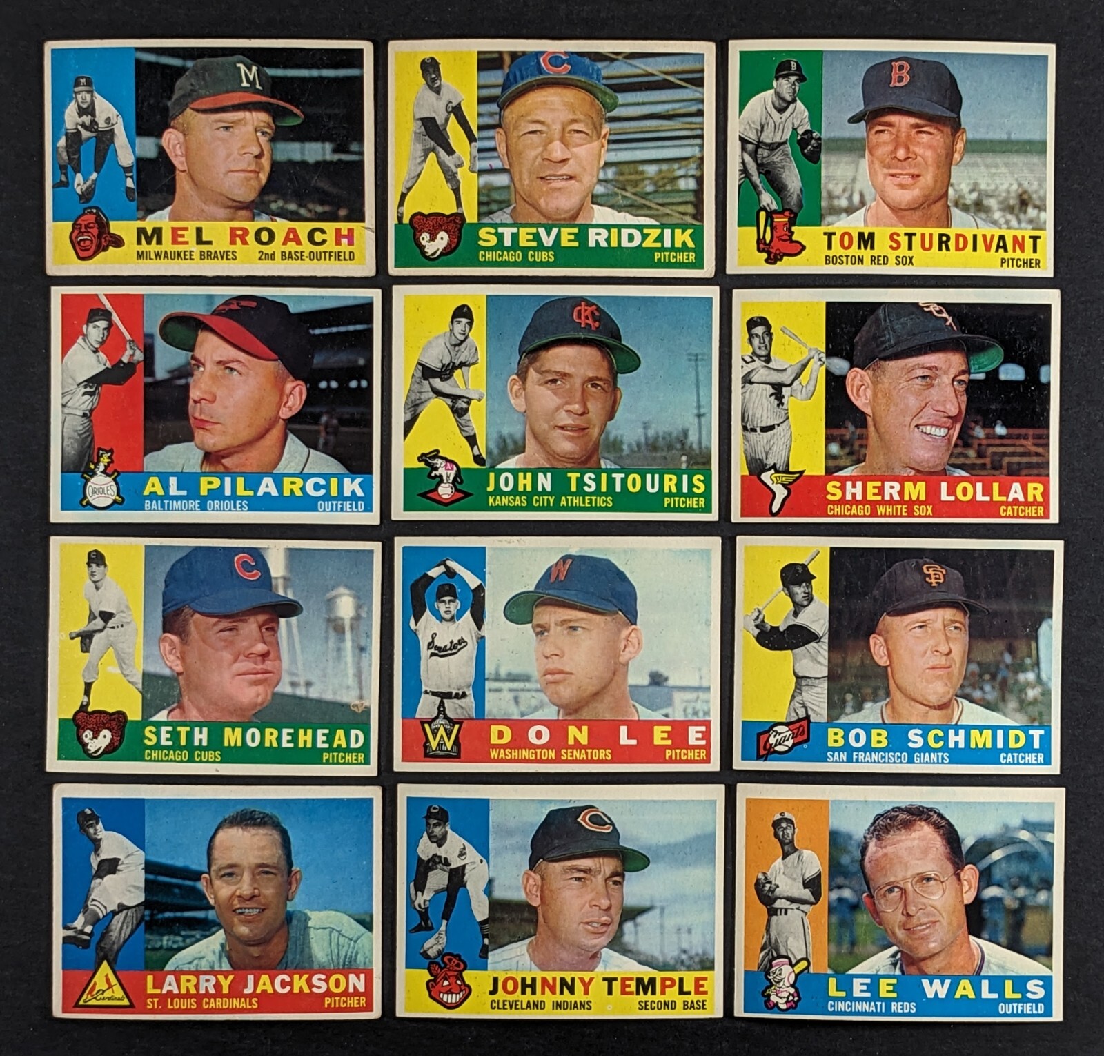 1960 Topps Baseball Set Break 12 Cards | eBay