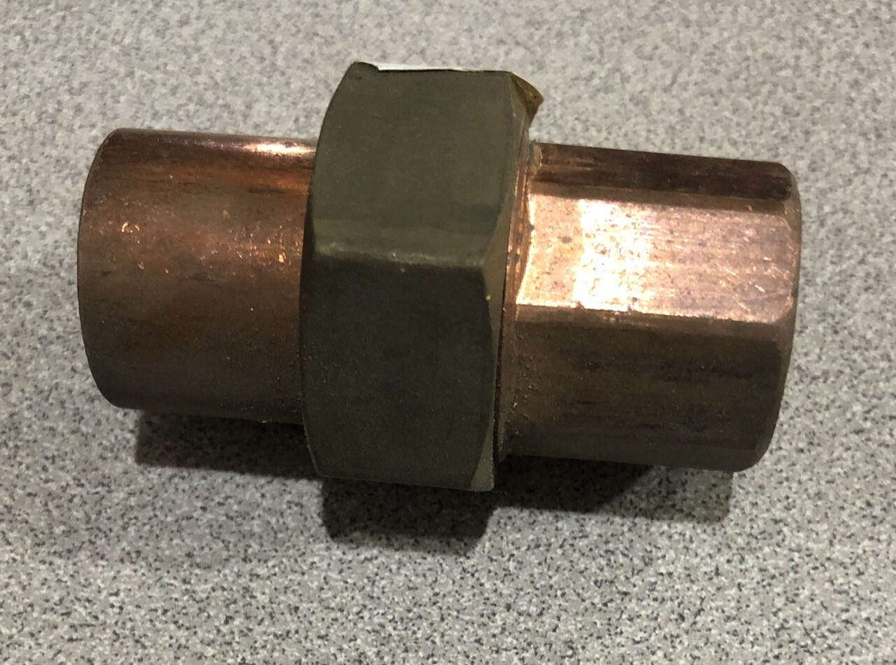 Nibco Inc 3/4 in. Sweat T X 3/4 in. D Sweat Copper Union | eBay