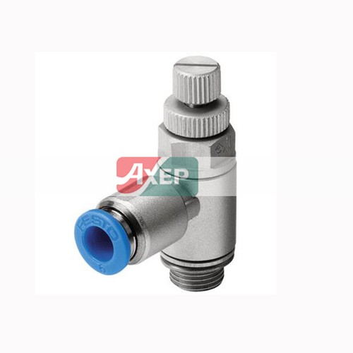 A FESTO GRLA-1/8-QS-6-RS-D One-way Flow Control Valve 197581 | eBay ...