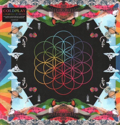 Coldplay A Head Full of Dreams LP vinyl Europe Parlophone 2024 140g ...