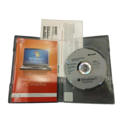 Microsoft Win Pro 7 SP1 x32 English OEM System Builder Pack | eBay
