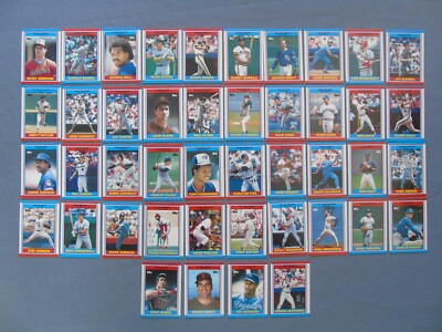 Topps (UK) Set of 88 American Baseball 1989 - Mint | eBay UK