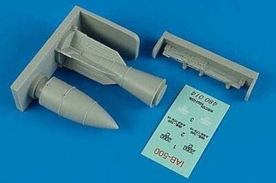 Aerobonus IAB500 Imitation Aerial Bomb w/BD3-23N Pylon - Plastic Model ...