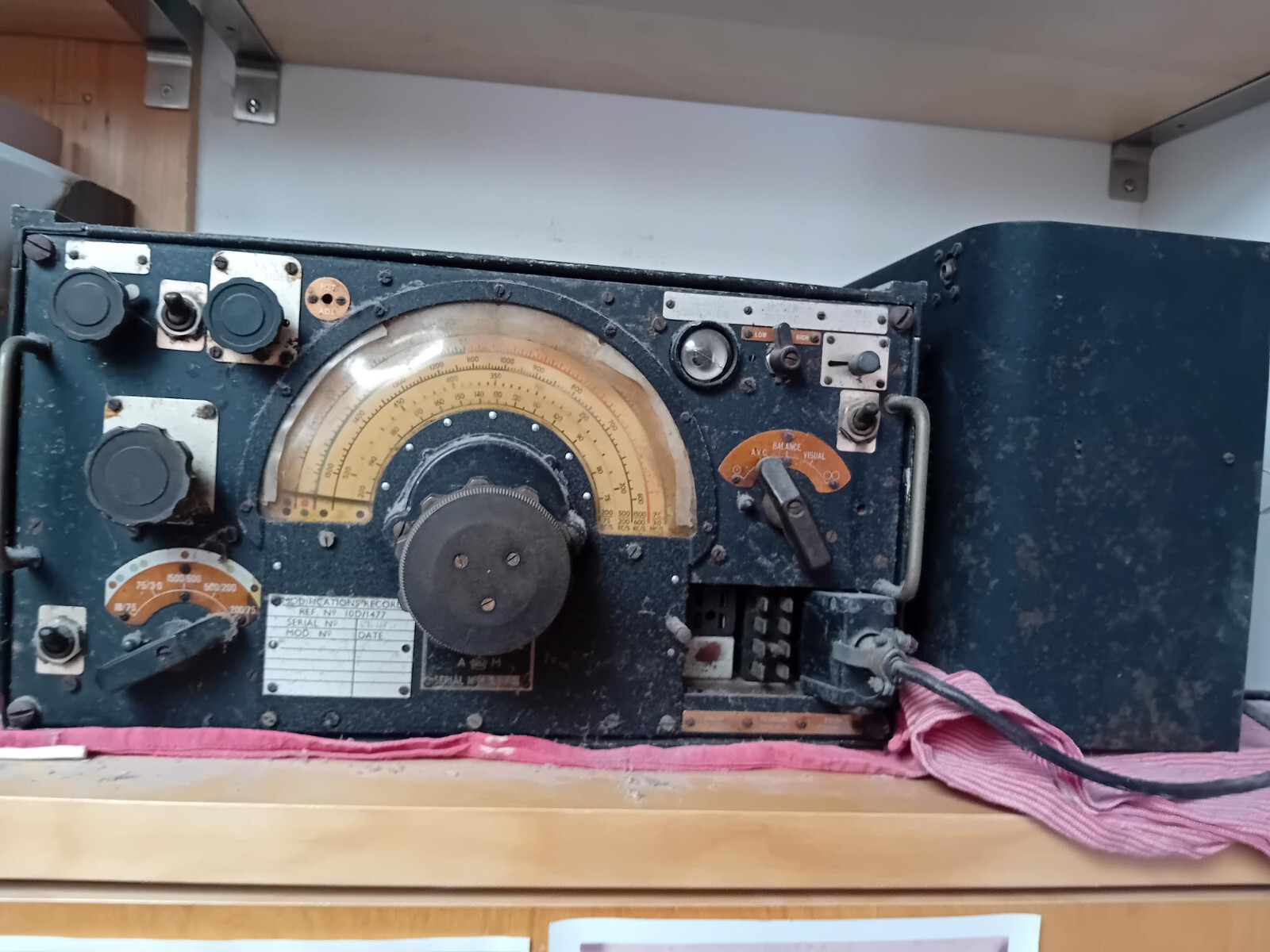 R1155 Radio Receiver ex WWII RAF Communications Receiver in working ...