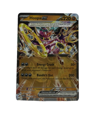 Pokemon TCG - Hoopa ex 098/182 Sv04: Paradox Rift Holo - Double Rare NM ...