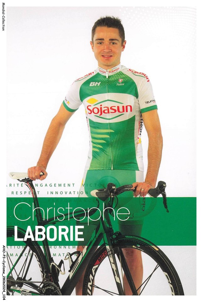 AHOP3-0288-CICLISMO - CHRISTOPHE LABORIE - EQUIPO CICLISTA PROFESIONAL ...