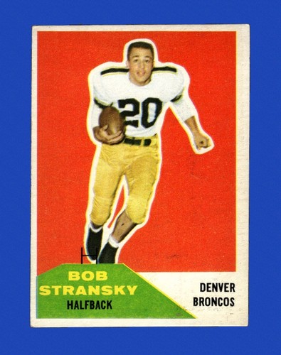1960 Fleer Set-Break # 10 Bob Stransky EX-EXMINT *GMCARDS* | eBay