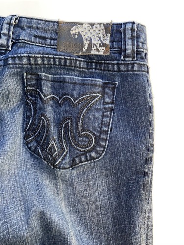 MEK DNM Mens 28/32 Slim Boot Blue Denim Jeans | eBay