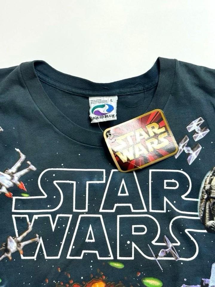 [New with tags, unused] LIQUID BLUE Star Wars T-shirt | eBay