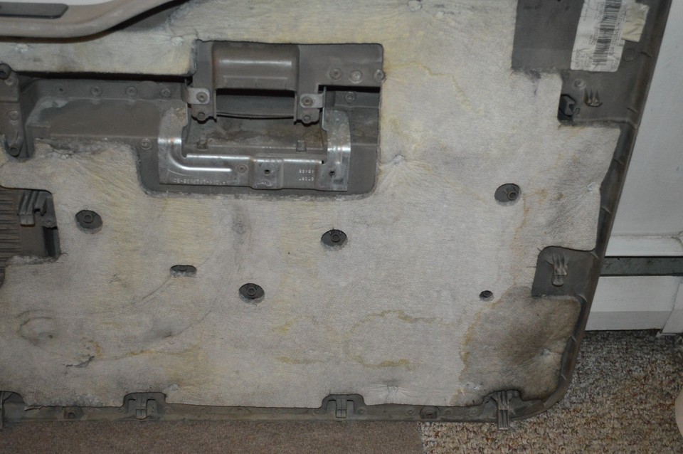 2008-2016 Ford F250 Driver Door Panel Front Stone Gray OEM Left Side ...