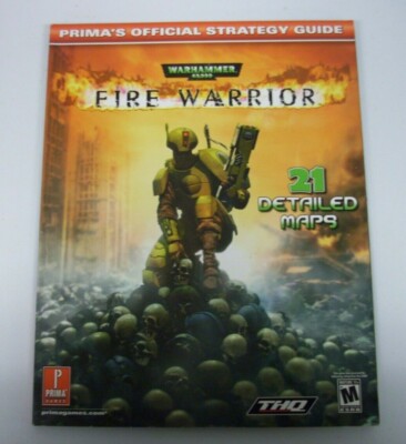 Warhammer 40k Fire Warrior Prima Official Strategy Guide PS2 PC THQ | eBay