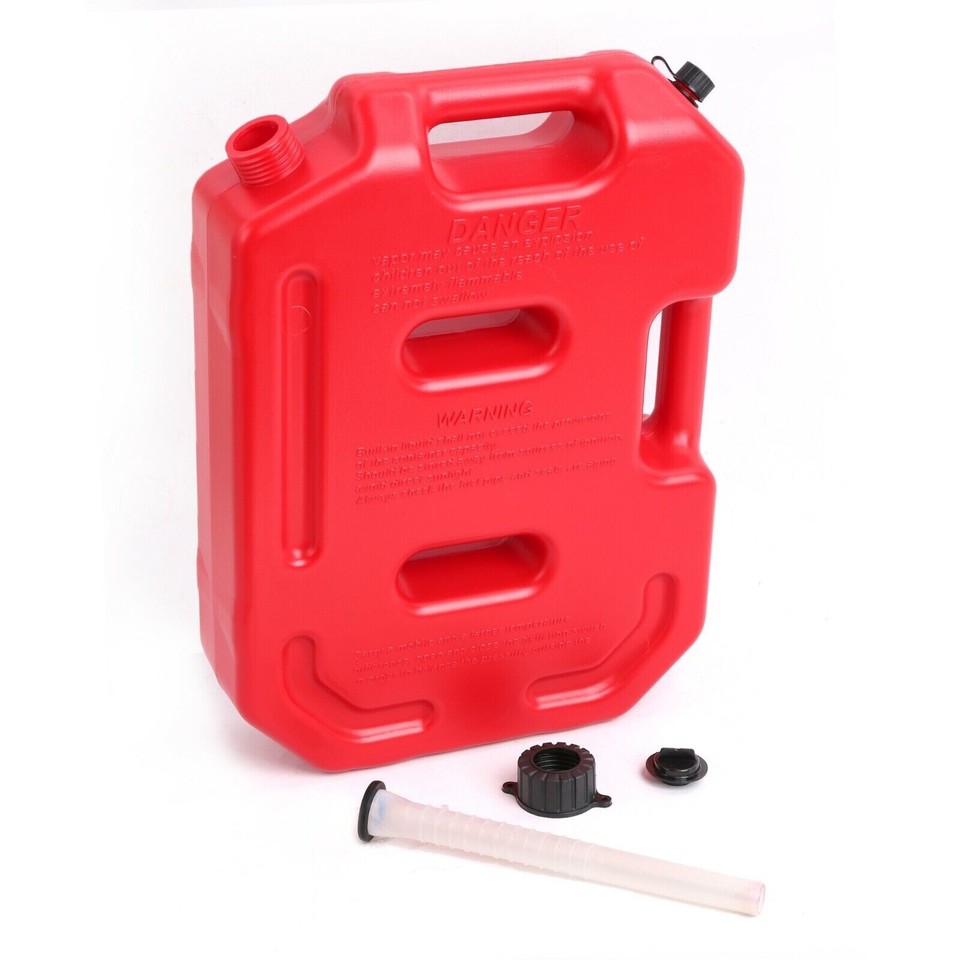 2.6 Gal （10L） Oil Can Container Pot Gasoline Anti-static Fuel Tank ...