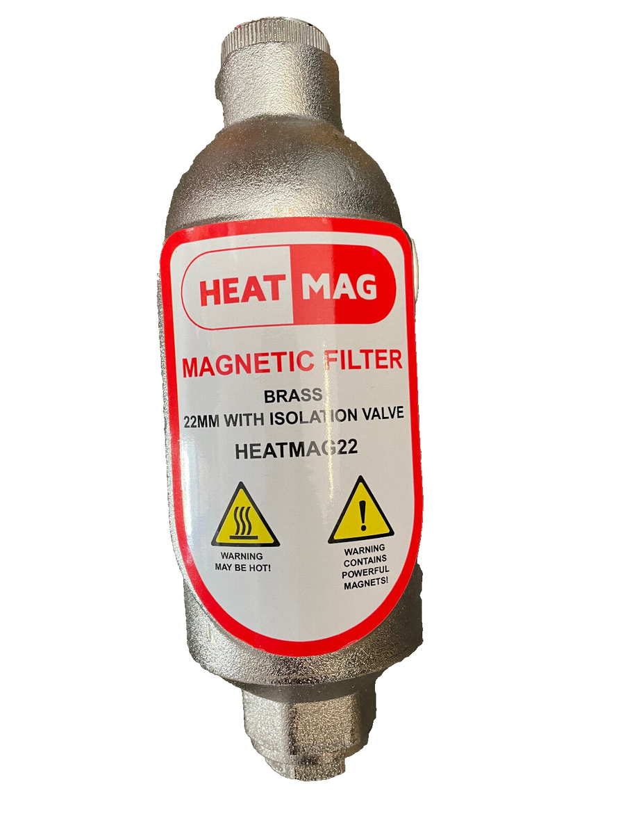 Boiler Filter Replacement Magnetic Filter Isolation Valves 22mm Heatmag ...