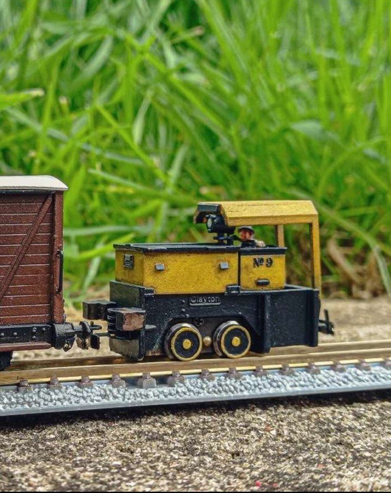 009 Corris Railway No9 Aberllefenni Clayton Battery Loco - Unpainted ...
