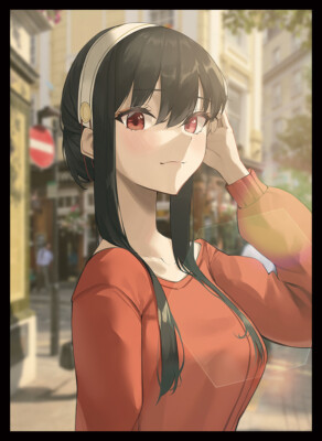 SPY x FAMILY Yor Forger doujin Card Sleeve Protector | eBay