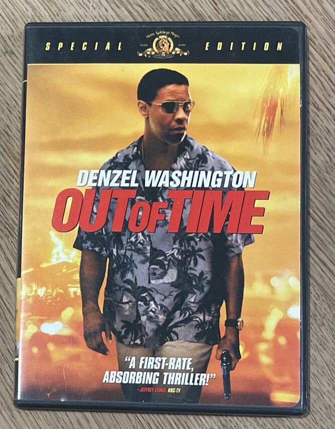 Out of Time (DVD, 2004, Special Edition) Denzel Washington 27616901798 ...