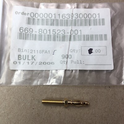 LAM 669-801523-001 Pin, M4 Gold Pin | eBay
