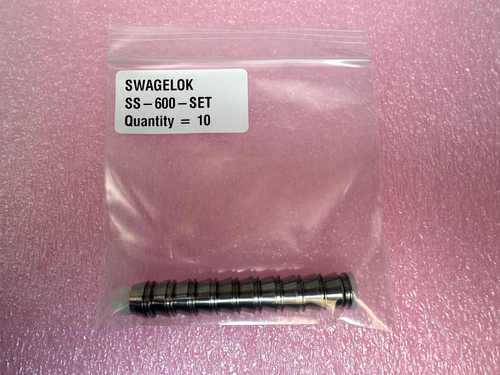 Swagelok SS-600-SET, Stainless 3/8" Ferrule Sets (10 front and 10 back ...
