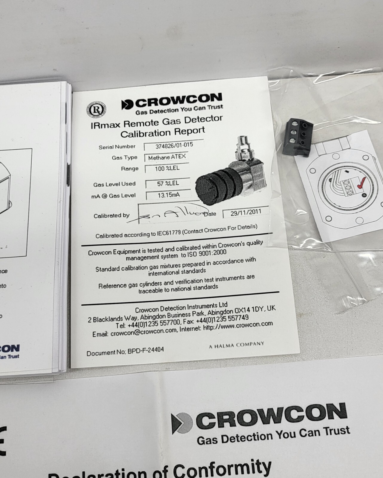 Crowcon IRMAX-AA-AC-011-AC-00 IR Gas Detector for sale online | eBay