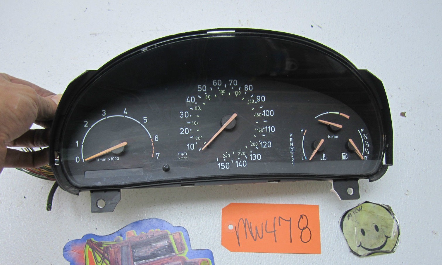 Speedometer Dash Cluster Odometer Gauge 199k OEM 5041975 Car 1999 99 ...