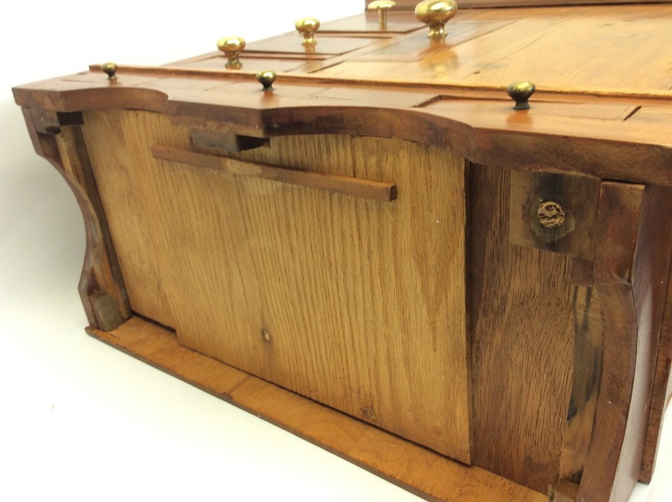 Homemade Miniature Custom Small Sliding Drawer Mixed Wood Carpentry ...