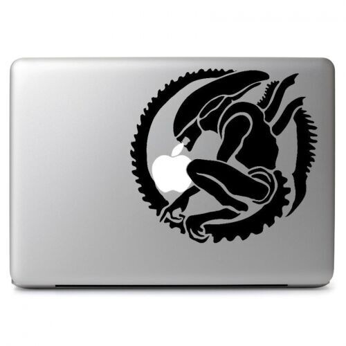 Xenomorph Alien Vinyl Sticker Decal for Macbook Air/Pro Laptop Car ...