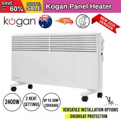 Kogan 2400W Panel Heater, Heaters | eBay Australia