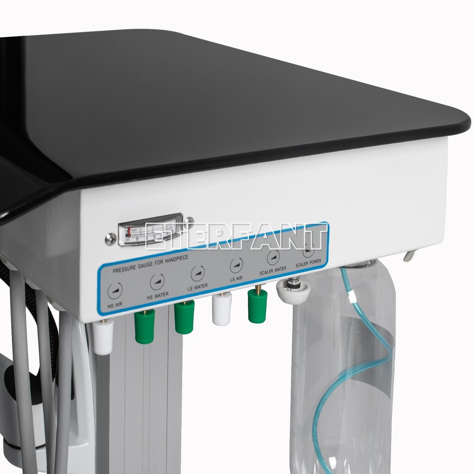 Dental Delivery Cart Treatment Unit System 4H/Suction Unit With Vacuum ...
