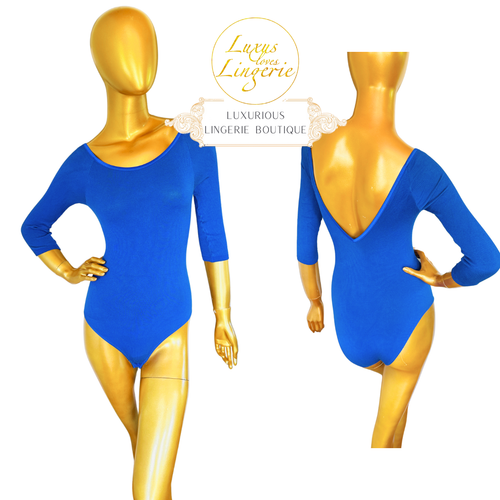 Key West Body by Wolford XS Small Blue Back Neck Rib | eBay