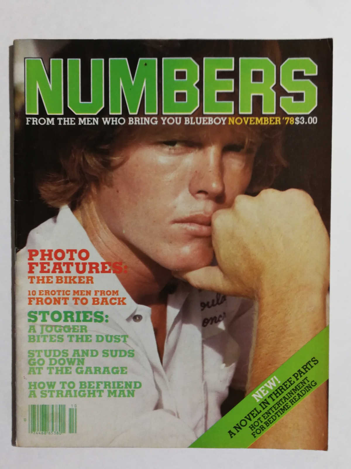 Vintage Numbers Magazine November 1978 The Biker Gay Interest Playguy ...