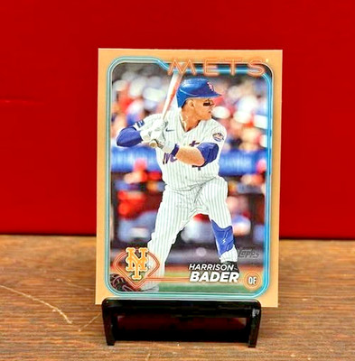 2024 Topps Series 2 HARRISON BADER GOLD /2024 #639 New York Mets | eBay