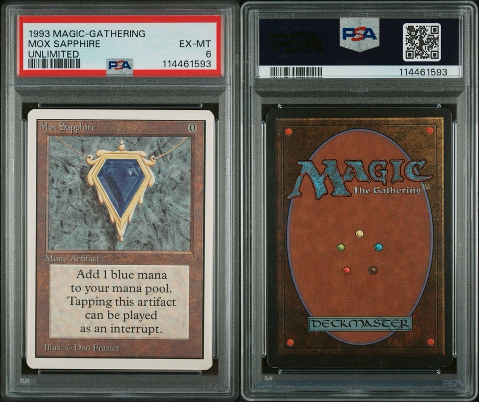Mox Sapphire Unlimited Edition Very Clean | eBay
