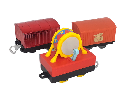2019 Thomas & Friends Trackmaster Golden Circus Drum Car & Box Train ...