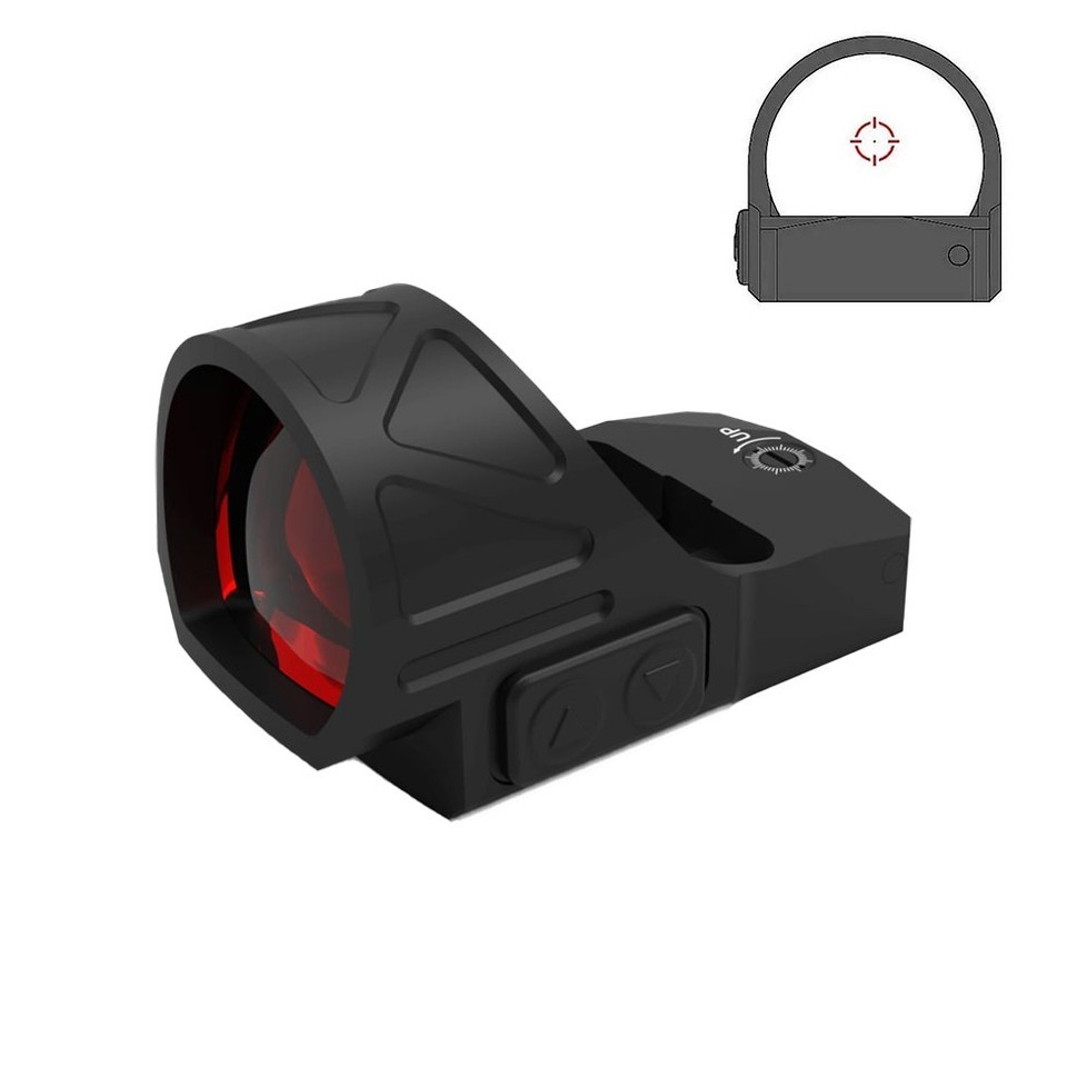 GIDEON OPTICS OMEGA 3MOA/45MOA Red/Green Reticle Circle Dot Sight RMR ...