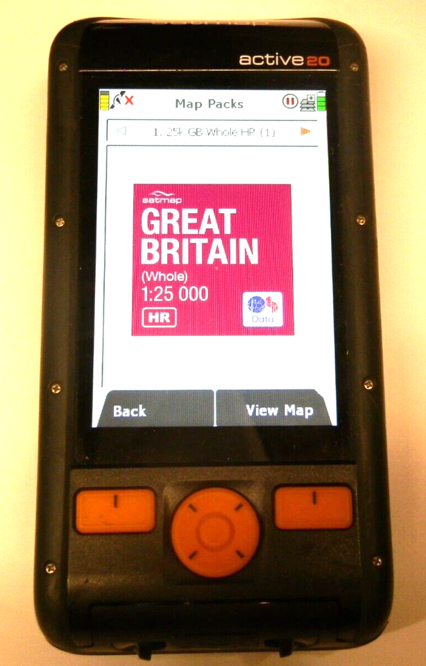 Satmap Map Card - OS Great Britain 1:25K For Active 20, only GPS | eBay UK