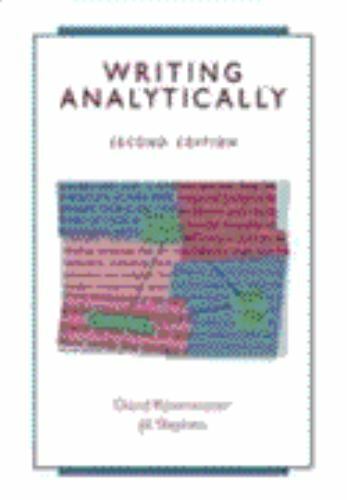 Writing Analytically by Jill Stephen and David Rosenwasser (1999, Trade ...