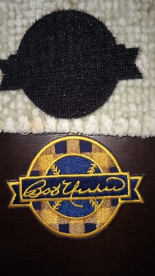 Milwaukee Brewers Bob Uecker Patch w/Hook N Loop back; help St. Jude's ...